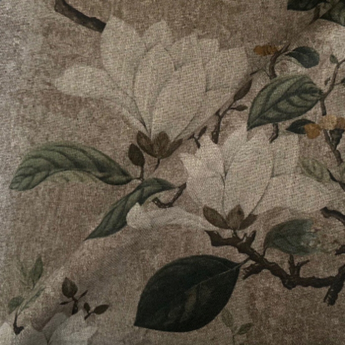 RHS Botanicals - Plantae Japonicae | Stone | Linen Blend | S&S Exclusives | Sofas & Stuff