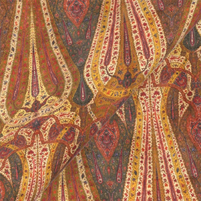 V&A Threads of India Opulent Velvets - Paisley Splendour | Flame ...